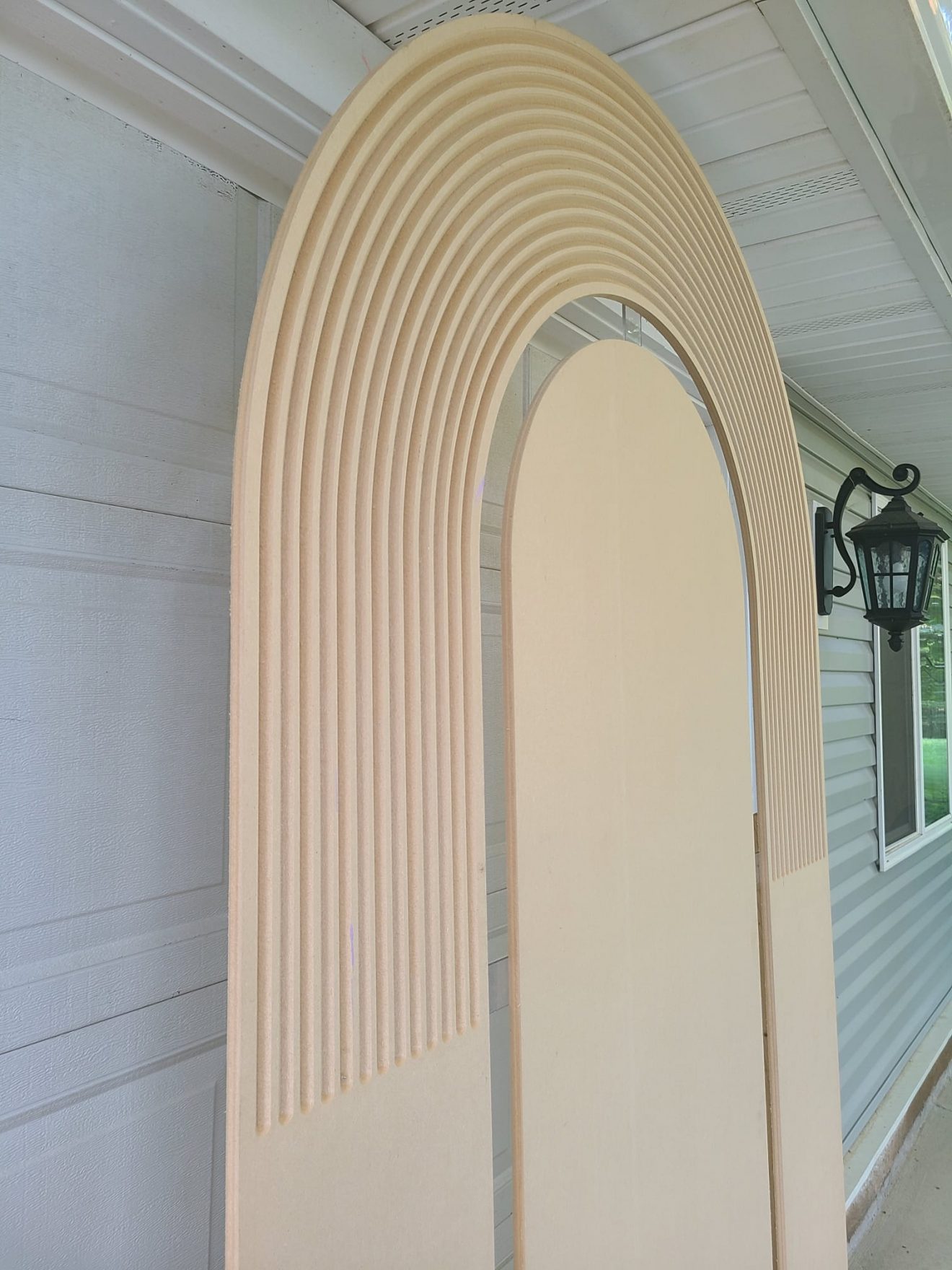 Ripple Arch Panel – Catalinas Wood Designs